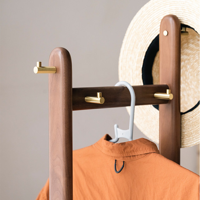 Solid wood floor-to-ceiling bedroom bedside bedside small space-saving ...