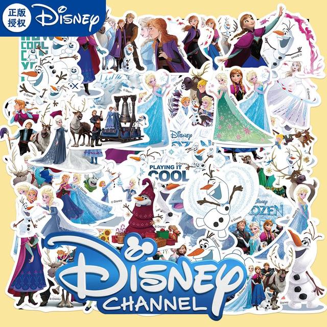 50 Disney genuine authorized Frozen Elsa stickers for mobile phone ...