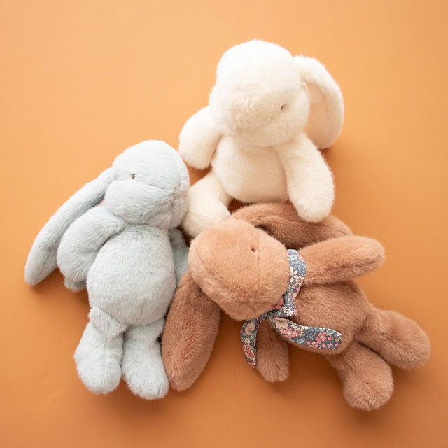 Exporting the baby rabbit doll marten plush toy doll sleeping and ...