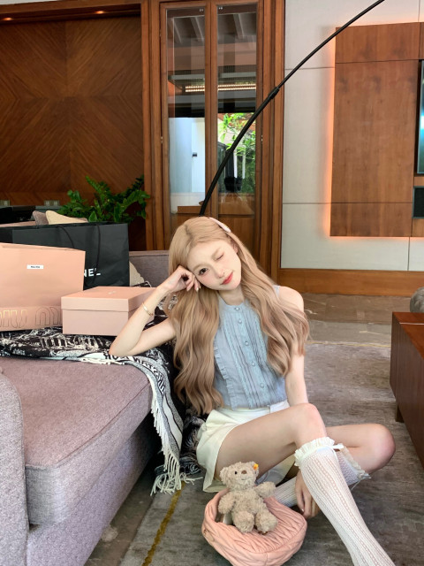 Coolline Lin Zixi Romantic Polyed Cotton Jackie Copy Waldless Shirt Age ...