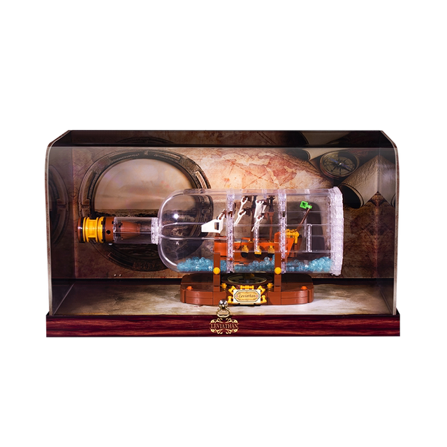 LYB is suitable for IDEAS LEGO ship in a bottle 21313/92177 acrylic ...