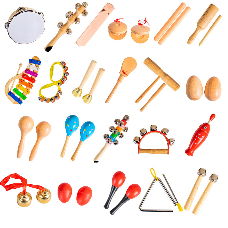 Mielu Wooden Percussion Instrument Set - Early Learning Musical Toys