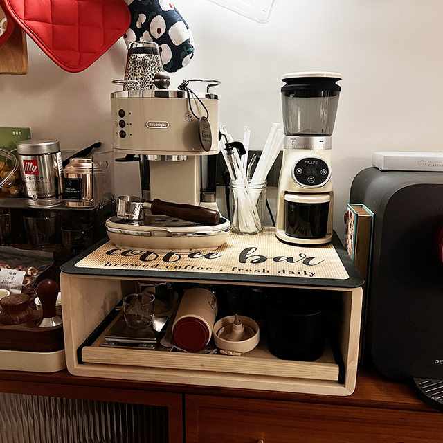 Customized coffee machine storage rack, rice cooker rack, kitchen ...