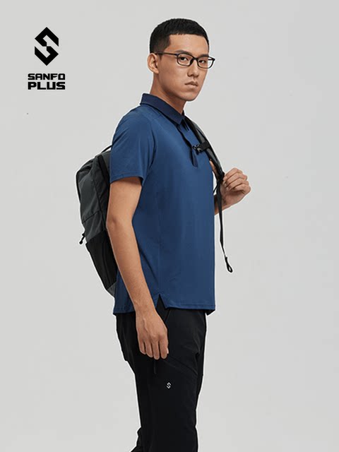 Sanfo Plus Dark Night POLO Shirt Business Command, Slow Sweet Slocked Smooth Male 18013