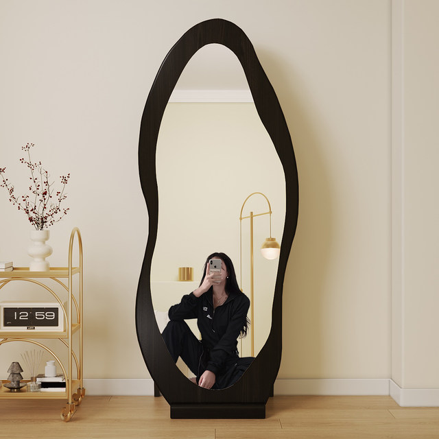 Medieval full-length mirror, household floor-standing mirror, Internet ...