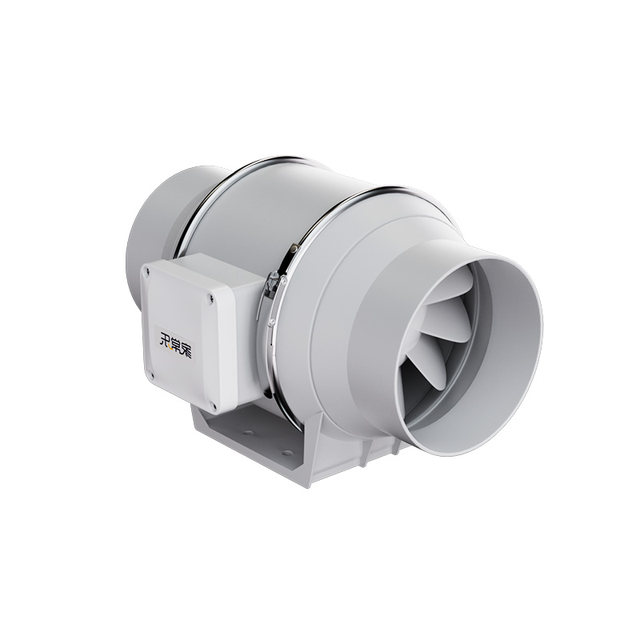 Duct booster fan kitchen fan 6 inches 8 inches remote control powerful ...