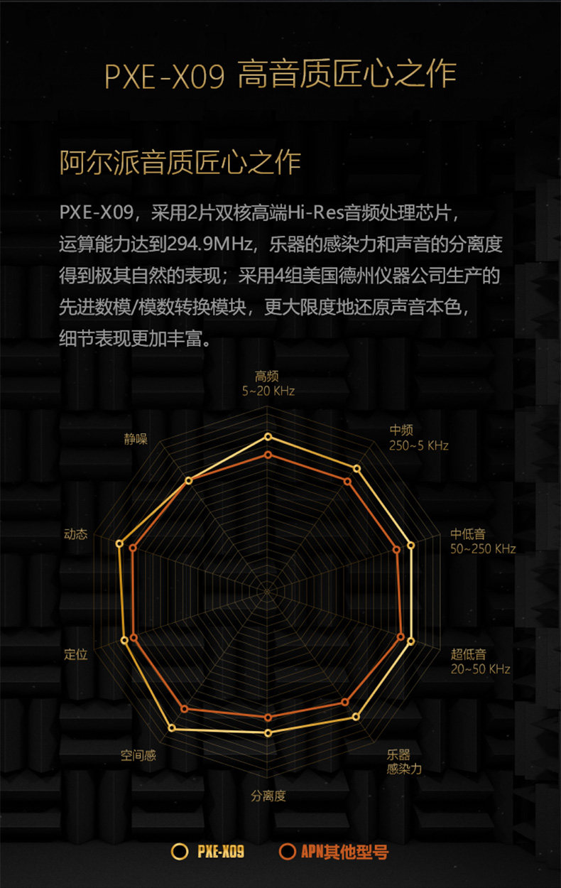 Alpin Pxe-x09 DSP Processor - 5.1 Channel Lossless Audio