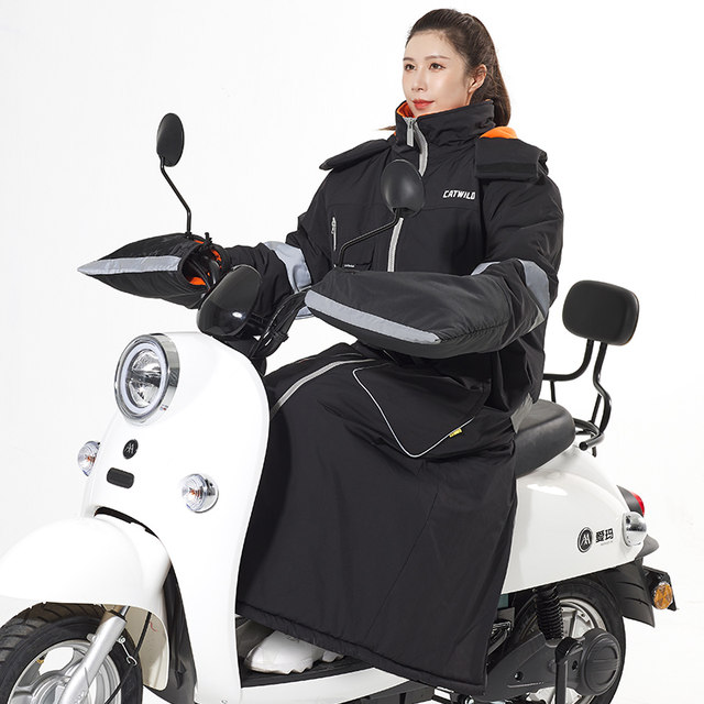 Electric vehicle windshield is plus velvet thickened tram wind -proof ...