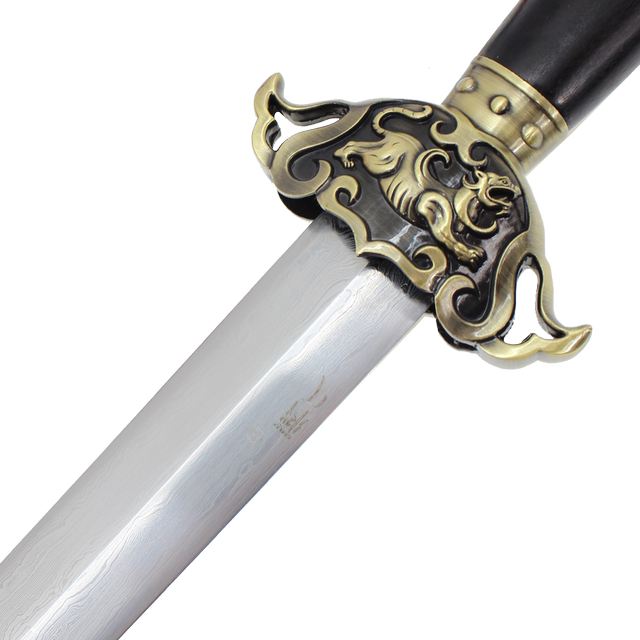 Longquan Jiang's Sword Platform Taiji Sword Performance Hard Sword Men ...