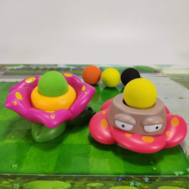 Plants vs. Zombies Toy Set - Rafflesia Catapult & Crazy Dave