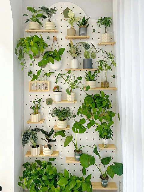 Cave panels, flower frames Customized balcony green planting wall space ...