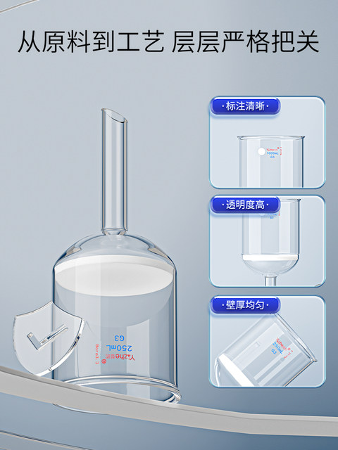 Sand core funnel filtration suction funnel g1/g2/g3/g4/g5/g6/35/40/60 ...