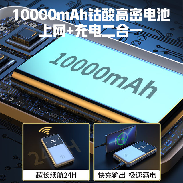 5g portable WiFi mobile wireless network 2024 new Gigabit dual-band ...