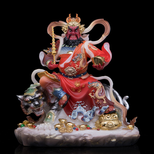 Wu Caishen Zhao Gongming Statue Han Baiyu Zhao Xuanzan Zhao Yuanleng is ...