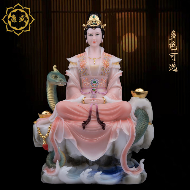 Nuwa empress statue white marble Nuwa patching the sky statue mother of ...