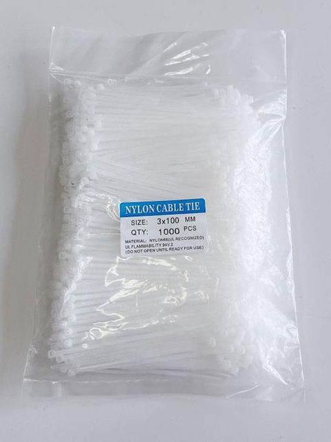 Small cable ties Gardening Nylon cable ties National standard 3x100 ...