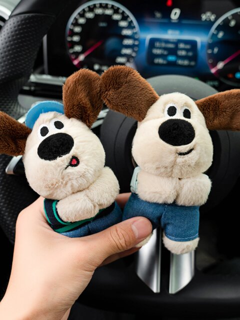 Cars -blocking decorative steering lights, puppet wiper wiper doll car ...