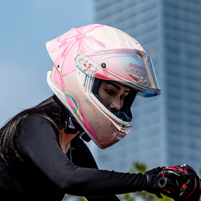 rsmorax Morax r50spro helmet women's motorcycle big tail motorcycle ...