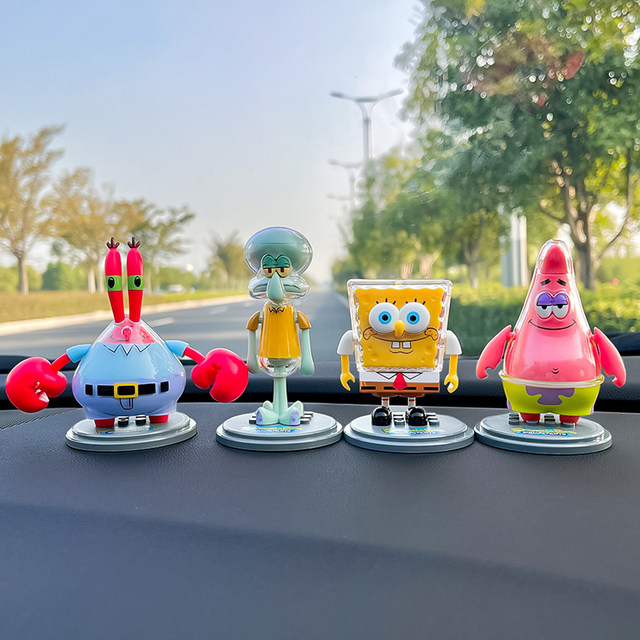 SpongeBob SquarePants Car Ornament Center Console Cartoon Cute ...