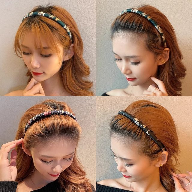 Hairband for women 2024 new style face wash hair pressure non-slip ...