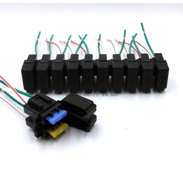 Car fuse box, motorcycle, tricycle line modification, waterproof fuse ...