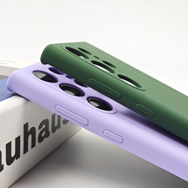 Suitable for Samsung S23ULTRA mobile phone shell real liquid silicone ...