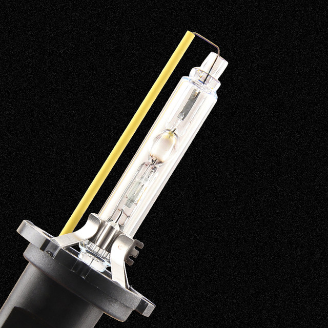KUS xenon bulb D2H car headlight bifocal lens HID special bulb HC21 high brightness quick start ...