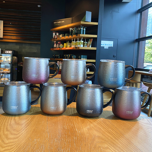 Creative Large -capacity Mark Cup Covering Male 304 Stainless Steel ...