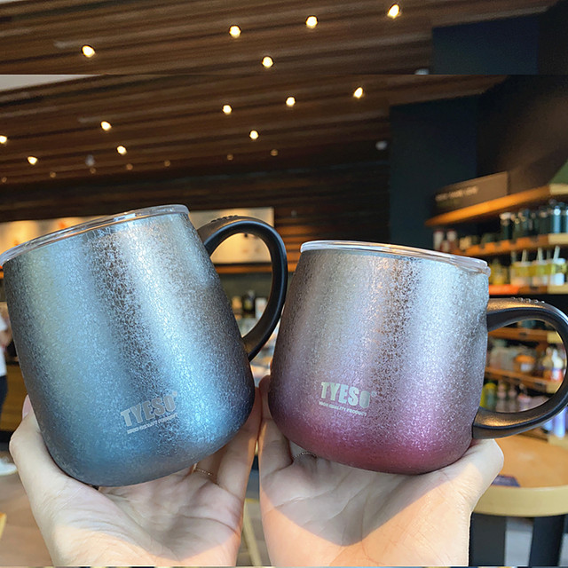 Creative Large -capacity Mark Cup Covering Male 304 Stainless Steel ...