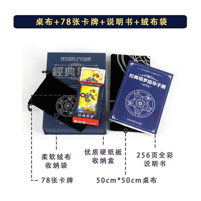 Luo card tower book genuine classic popular Wetka novice tarot course ...