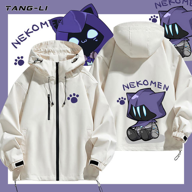 Fearless Contract Game Peripheral Omen Cat Cat Meow Surgeon Jacket Coat ...