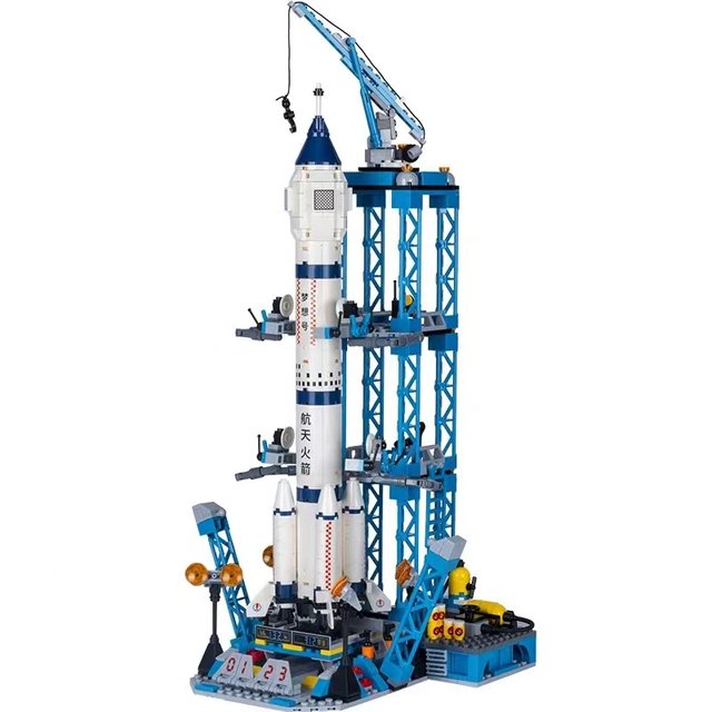 Space Shuttle Rocket Building Blocks Boy's Puzzle Assembling Space ...