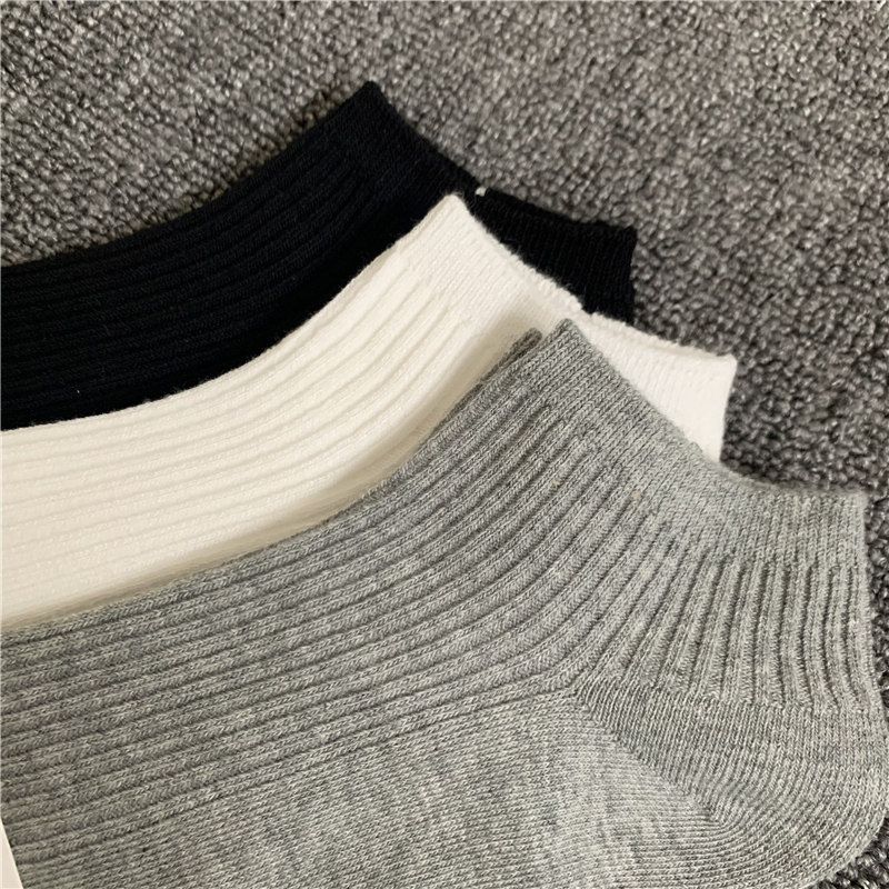 Uniqlo Pure Cotton Socks - Unisex Low Cut - 5 Pairs