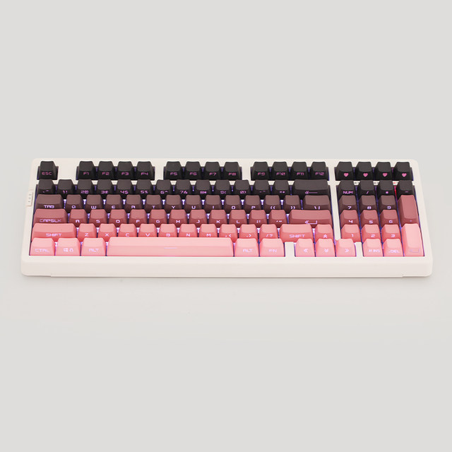 Zohe ZH980 BlackBerry side-engraved mechanical keyboard wired wireless ...