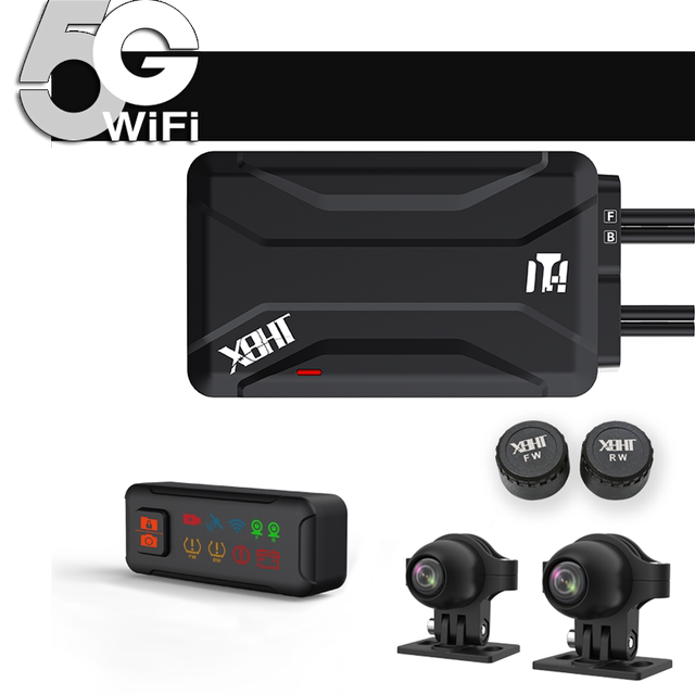 XBHT motorcycle driving recorder waterproof screenless motorcycle ...