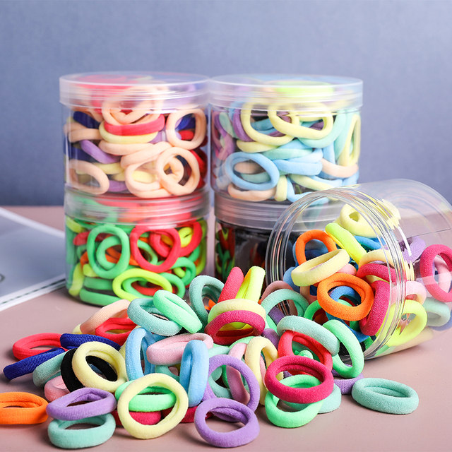 Children's rubber band head rope does not hurt hair rubber band elastic ...