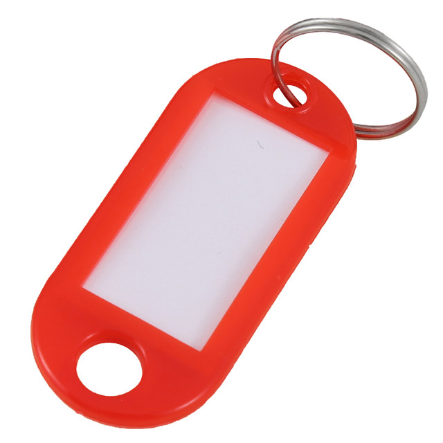 Plastic key plate identification number plate key tag buckle ...