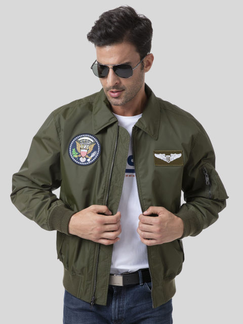 Flying Tigers Embroidered Flight jacket Men Spring Fashion Nylon ...
