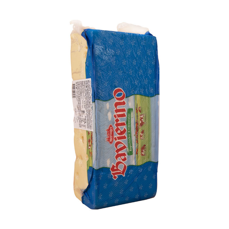 German Emmental Big Hole Cheese - 2.8kg Natural Original Cheese for ...
