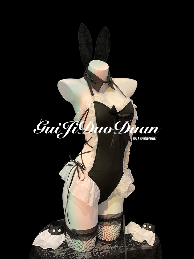 Gj trick sweet bunny girl sexy hot girl cos clothing pure desire role play qqny underwear