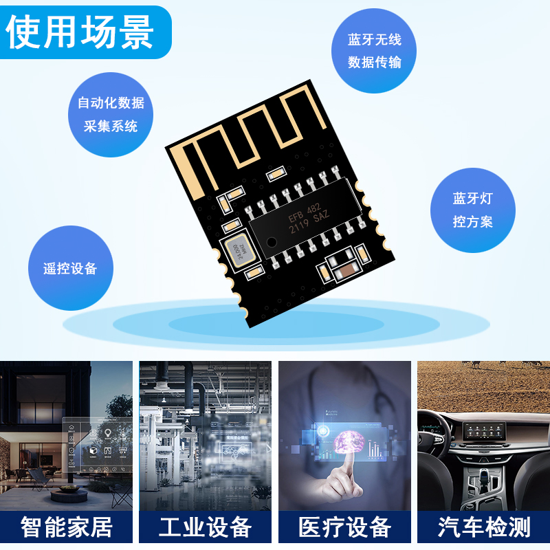 Zhixingwei Zx-d33 BLE 5.0 Bluetooth Module - Wireless Data Transmission
