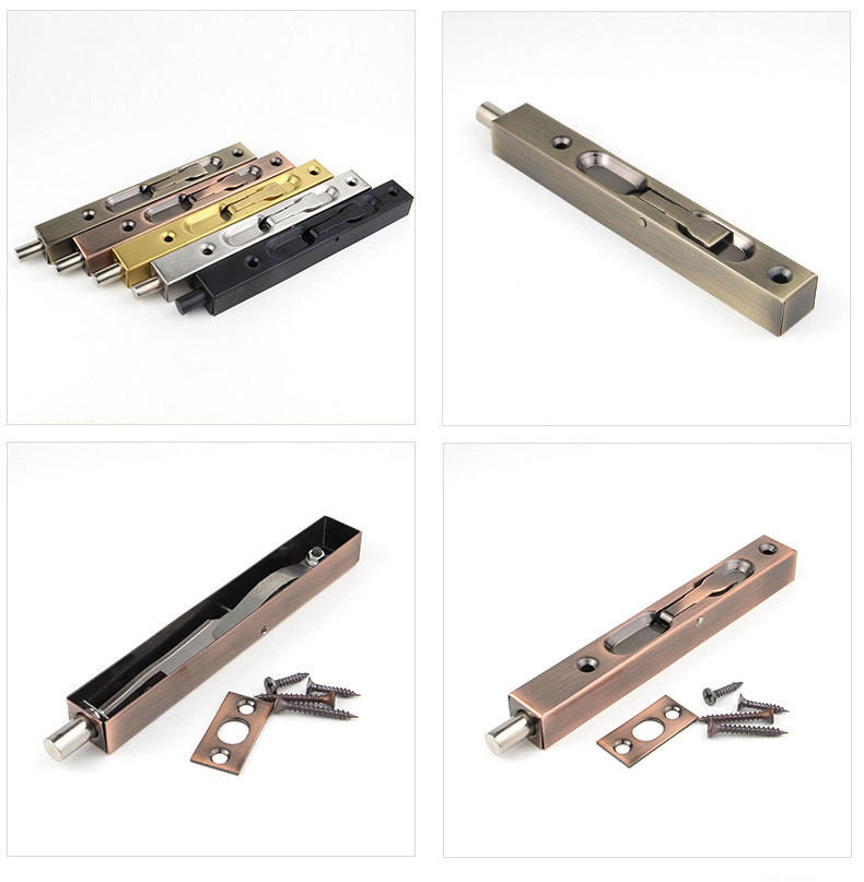 Concealed Latch - [brushed color] 6 inches long | Miboshi