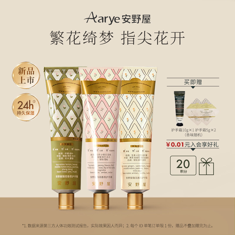 Aarye Annoya Rich Moisturizing Hand Cream - Fragrant & Hydrating