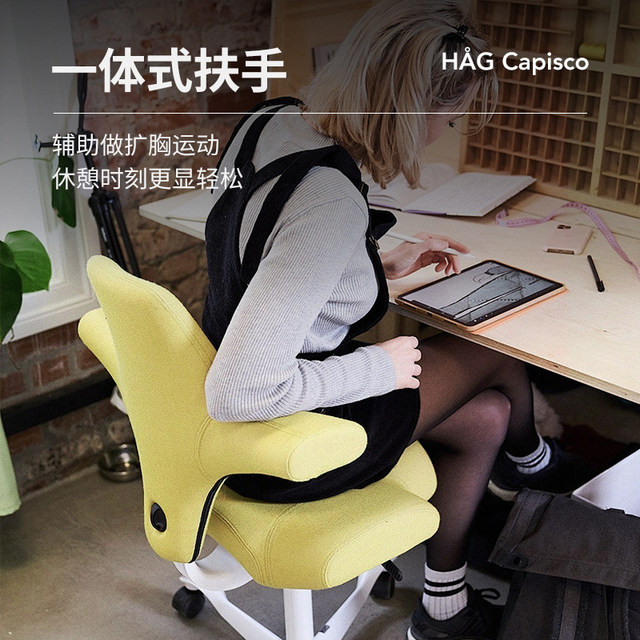 Hagcapisco riding chair computer chair ergonomic chair back office ...