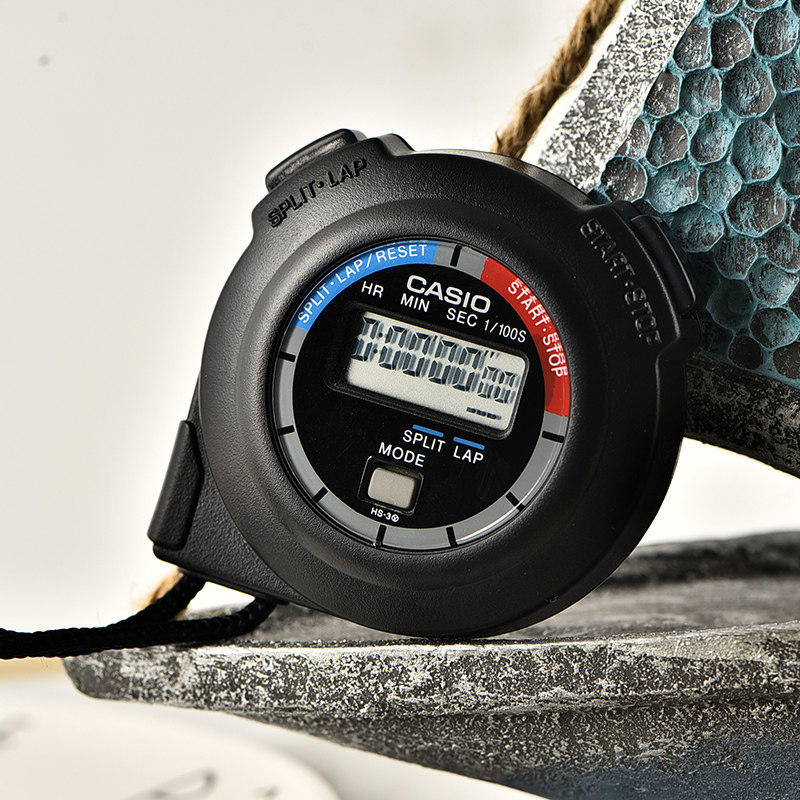 Casio HS-3V-1RPF Electronic Stopwatch - Sports & Competition Timer