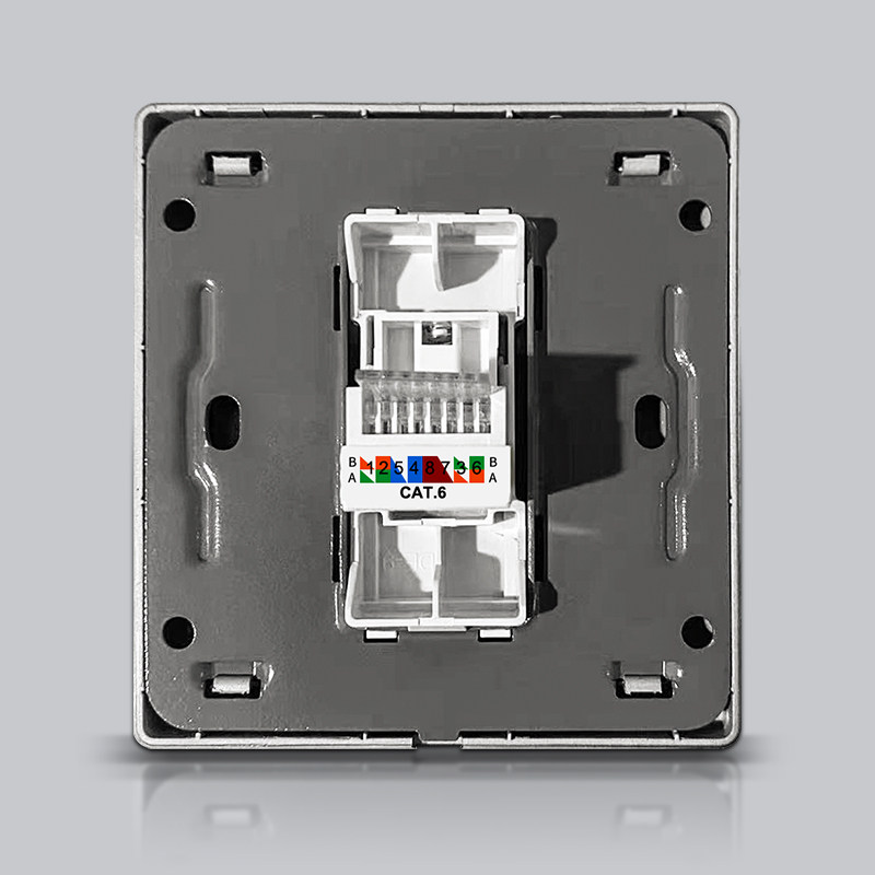 Cat6 Network Socket Type 86 Gigabit Ethernet Panel - Fdd