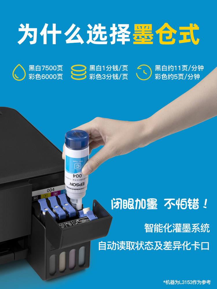 Epson L4163/L4169/L4263/L4268/L4269 インクジェット複合機