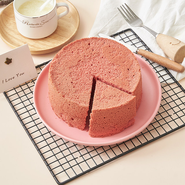 Yilian birthday chiffon cake embryo parent-child DIY 6-inch 8-inch 10 ...