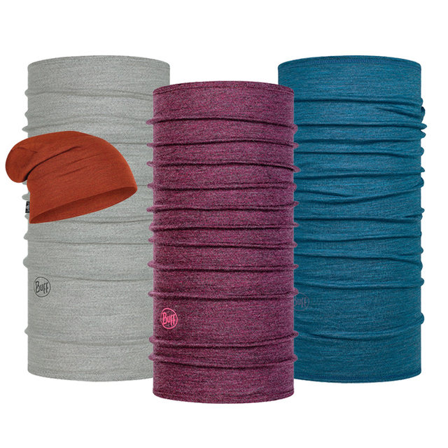 Buff wool hat Merino autumn and winter outdoor hat mountaineering warm ...