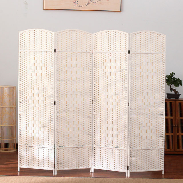 Straw screen partition modern simple living room bedroom balcony home ...